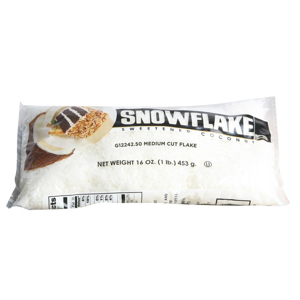 Snowflake Coconut Medium Coconut - 10 x 1 lb