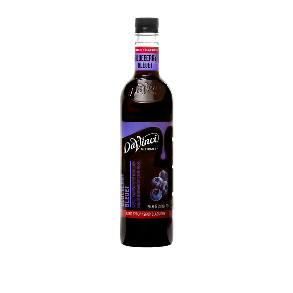 DaVinci Gourmet Classic Blueberry Syrup - 4 x 750 ml Plastic