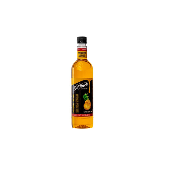 DaVinci Gourmet Classic Pineapple Syrup - 4 x 750 ml Plastic